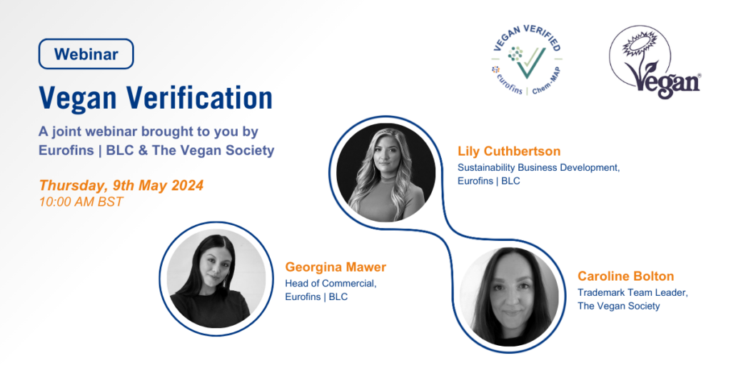 Webinar: Eurofins Vegan Verification Services: Claim with Confidence ...